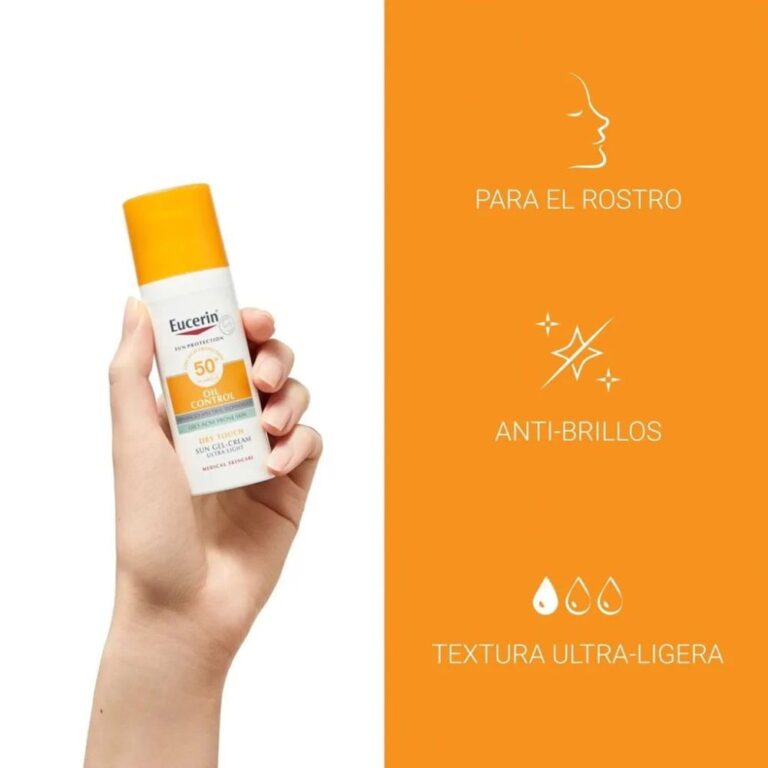Eucerin Protector Solar Facial Fp50 - Sun Oil Control - Toque Seco ...