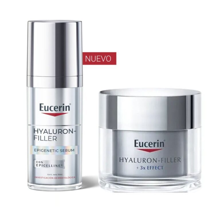 Eucerín Pack Hyaluron Filler Serum 30ml + Crema Noche - AMMA Beauty